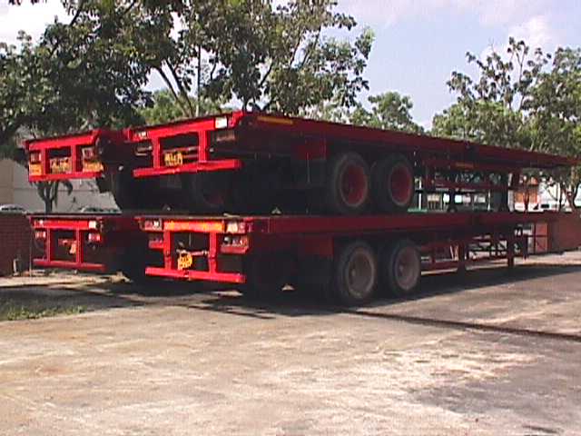 40' Platform Trailer - King Ley Machinery Pte Ltd.