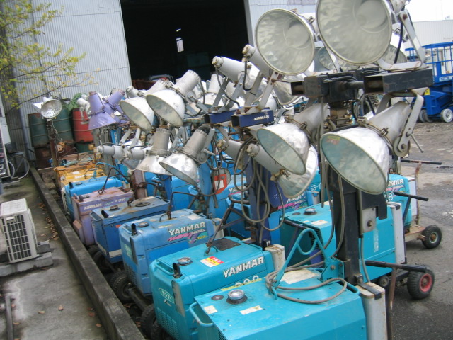 Yanmar 2 x 400W Lighting Tower - King Ley Machinery Pte Ltd.